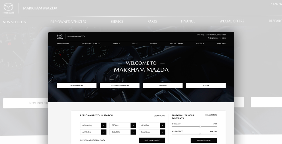 Markham Mazda: New & Used Dealership | Ontario